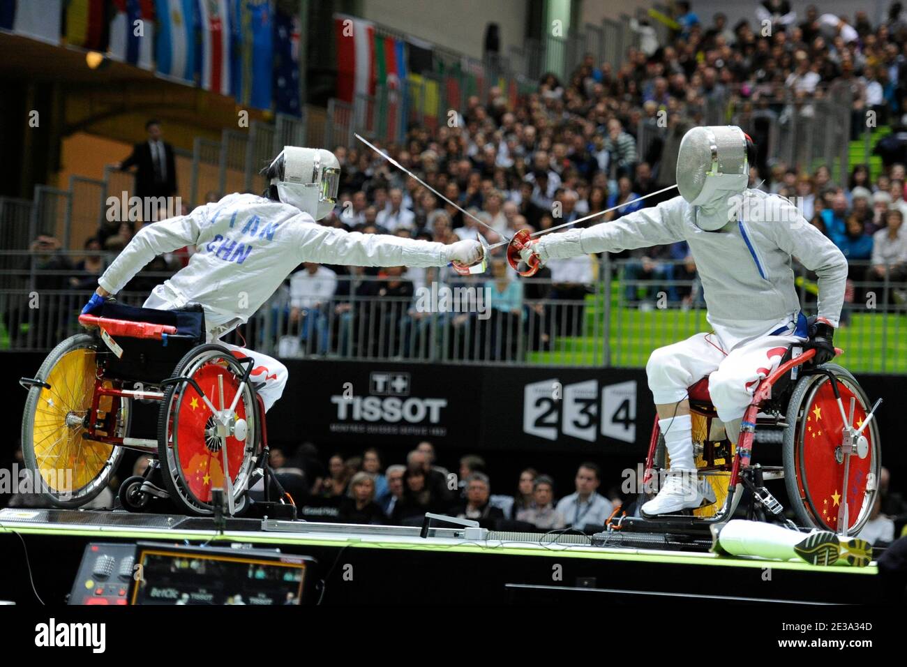 Wheelchair fencing hi-res stock photography and images - Alamy