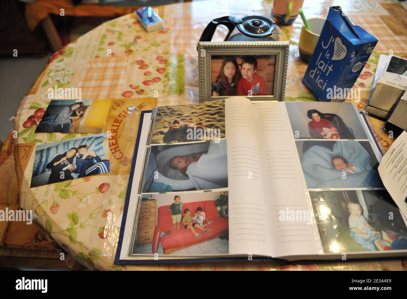 EXCLUSIVE - Files pictures of French boy Christopher Leger (9 ...