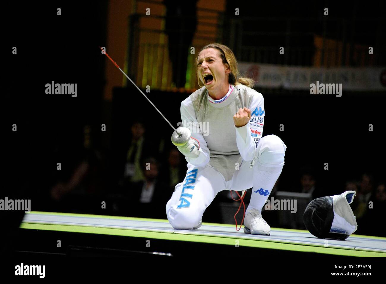 Italy's Valentina Vezzali the legend of italian fencing won the last ...
