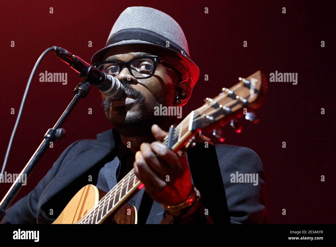 French singer Tete performs live at Zenith in Paris, France, on ...