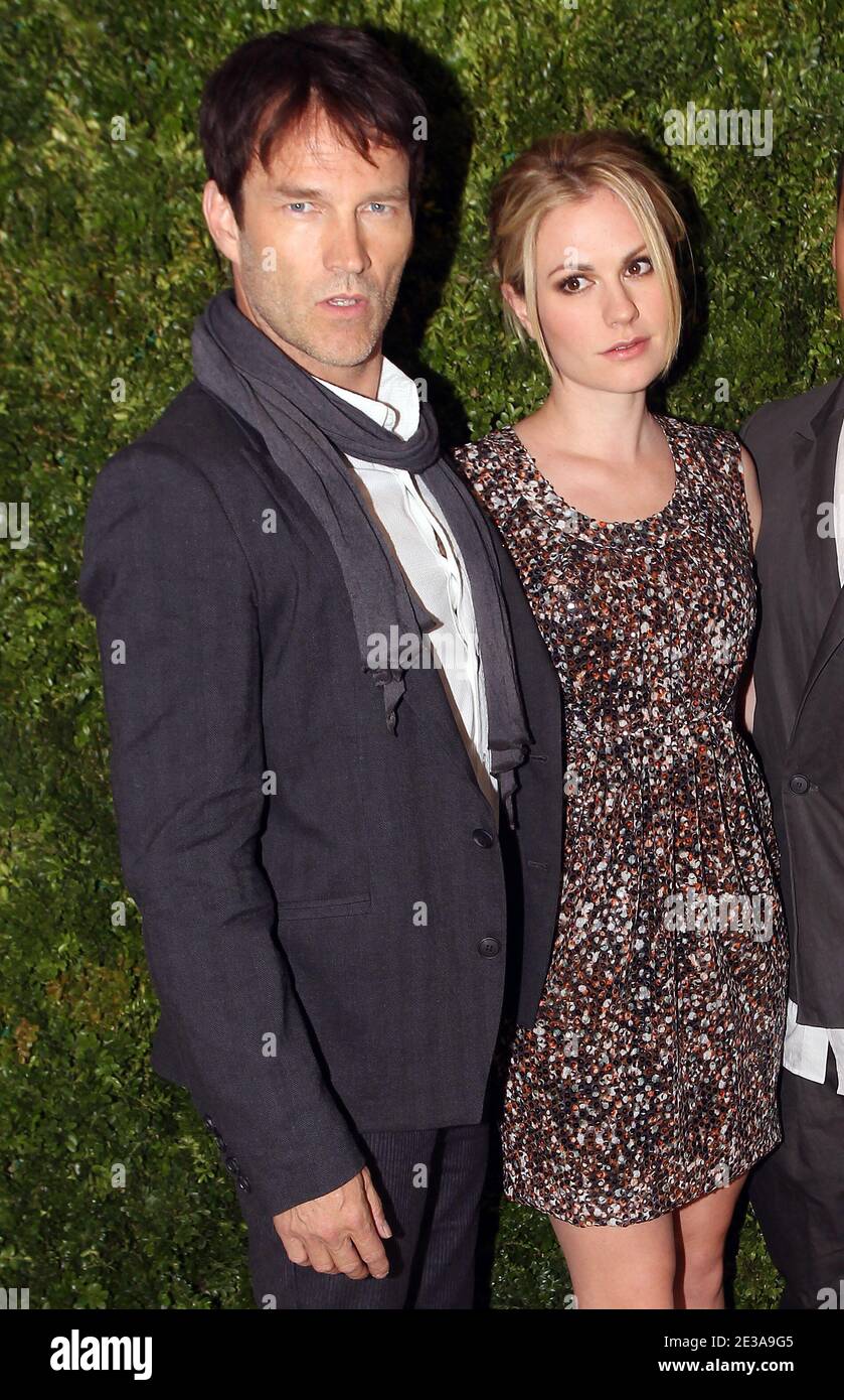 Stephen Moyer and Anna Paquin arriving for the 7th Annual CFDA/Vogue ...