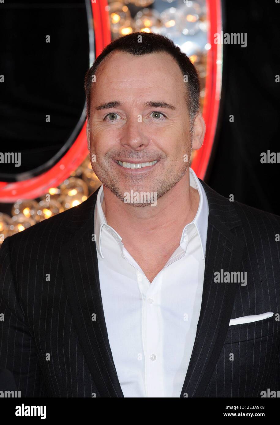 David Furnish arriving for the premiere of 'Burlesque' held at Grauman ...