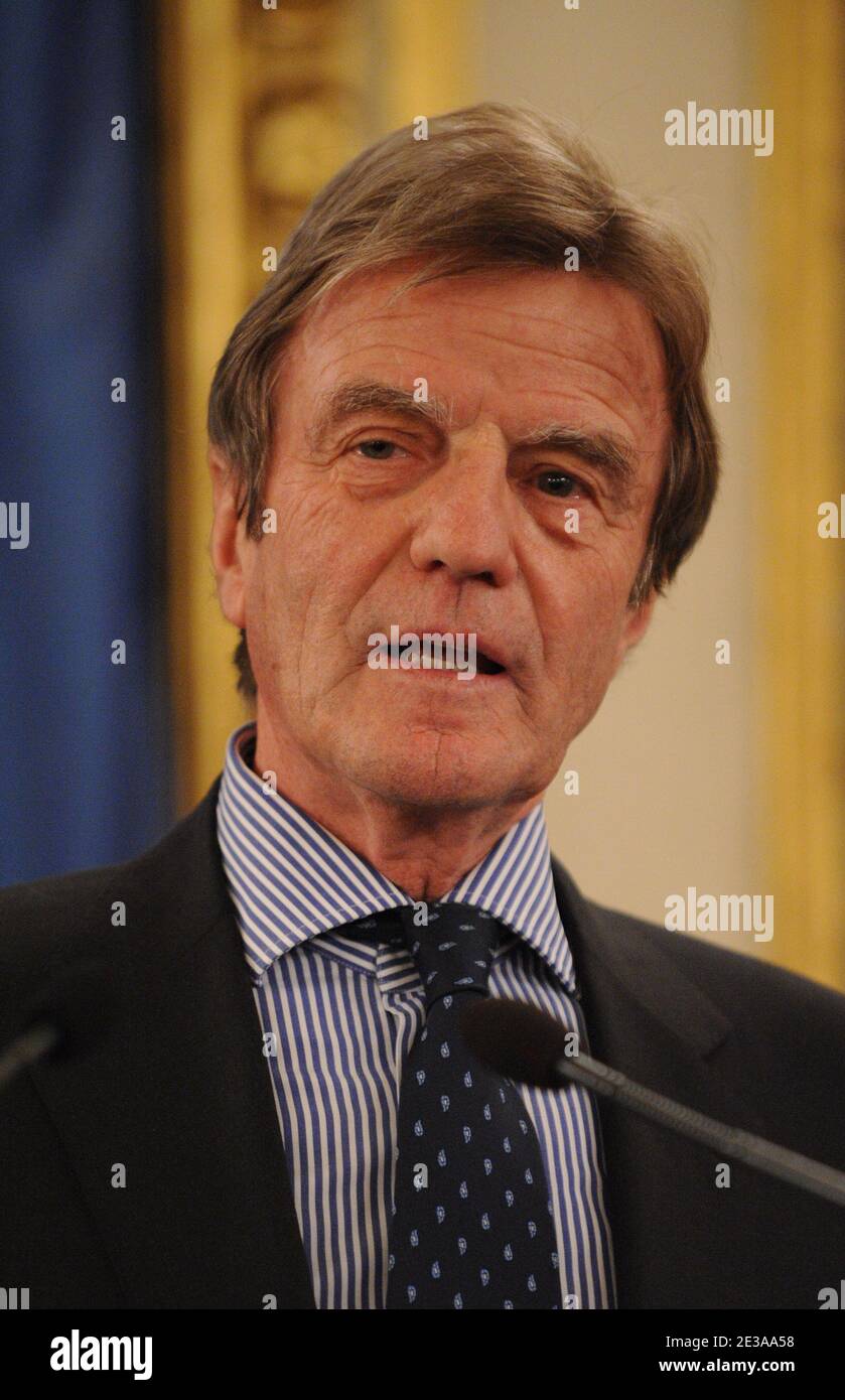 Former French Minister of Foreign and European Affairs Bernard Kouchner ...
