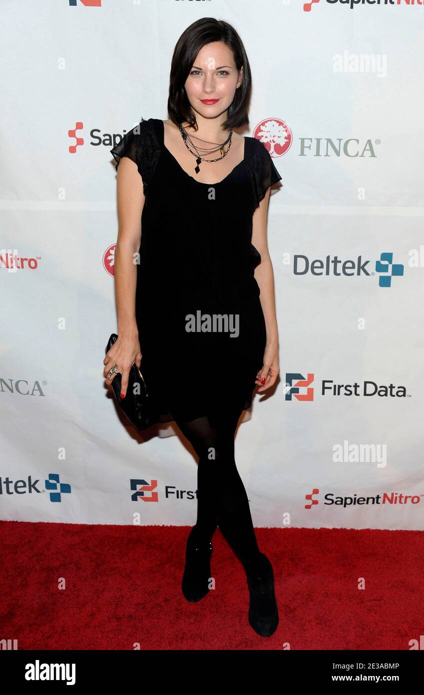 Actress Jill Flint attending the 'FINCA 25th year anniversary ...