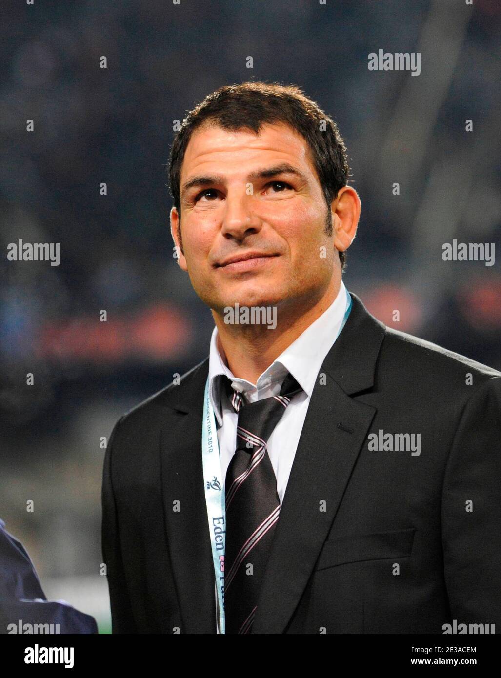 France's coach, Marc Lievremont during the International Friendly Rugby ...