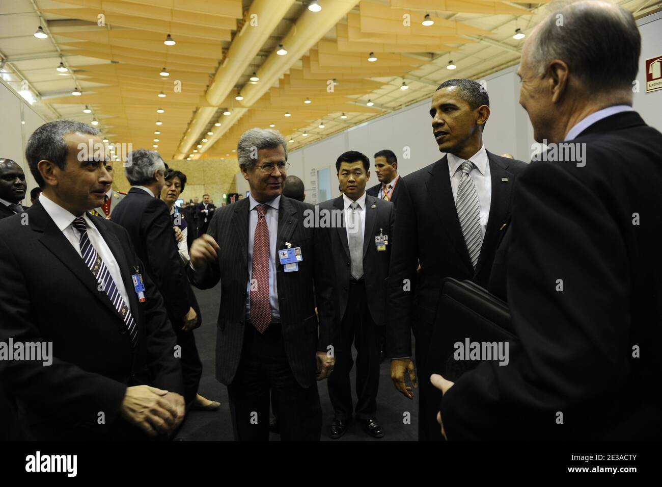 Protocol Chief of the Elysee Palace Laurent Stefanini, French President ...