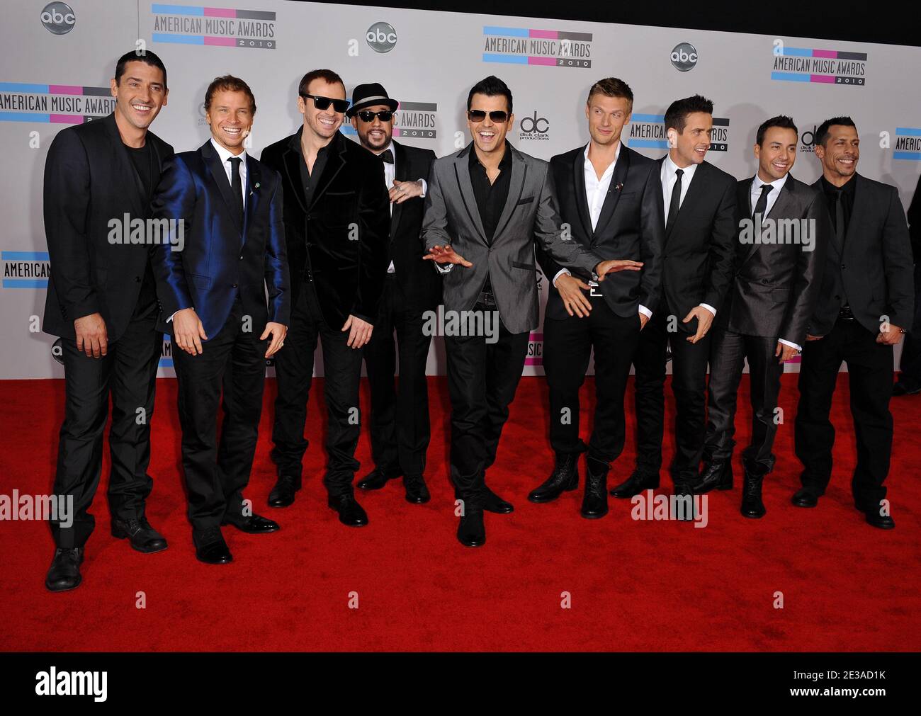 Backstreet Boys and New Kids On The Block attend the 2010 American ...