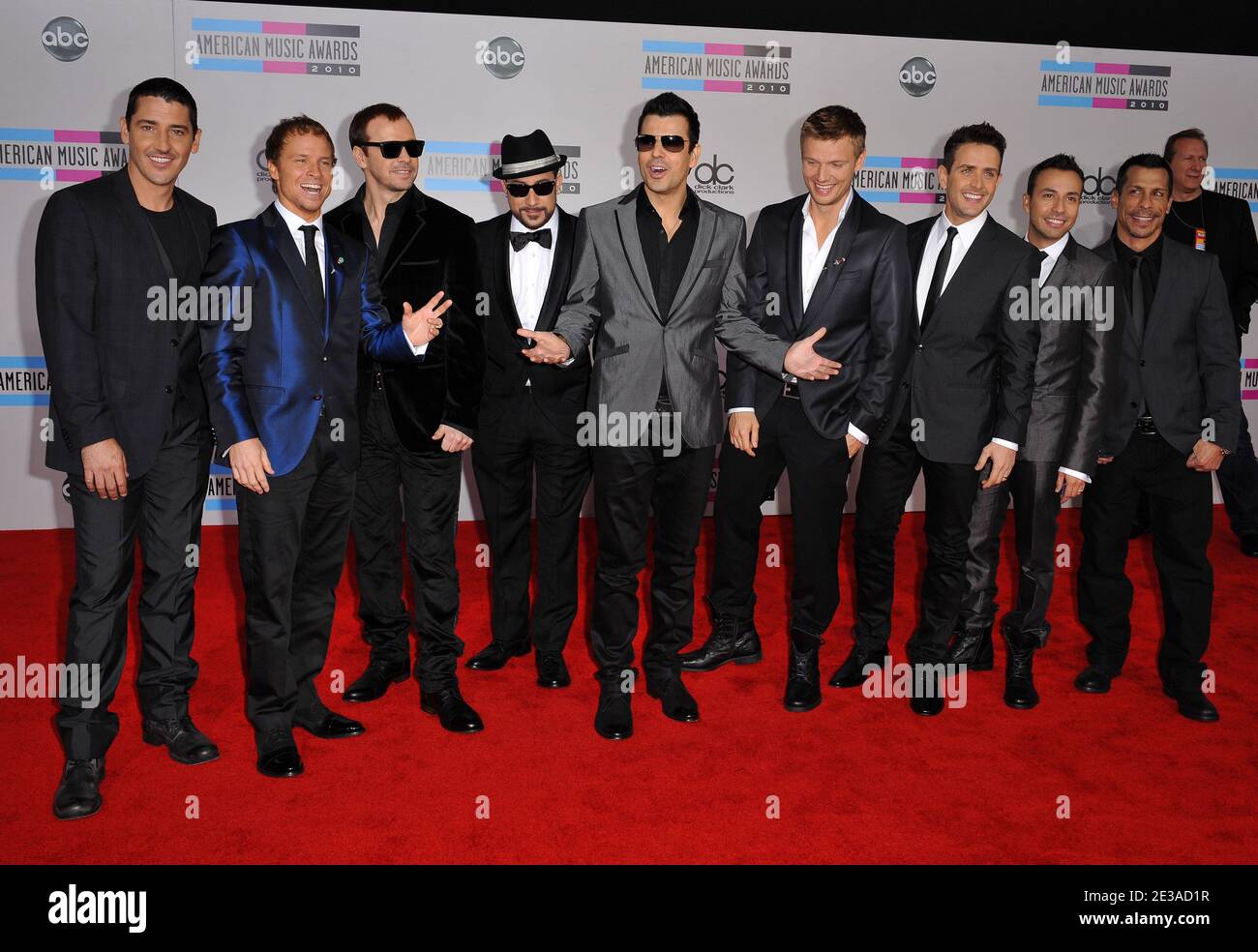 Backstreet Boys and New Kids On The Block attend the 2010 American ...