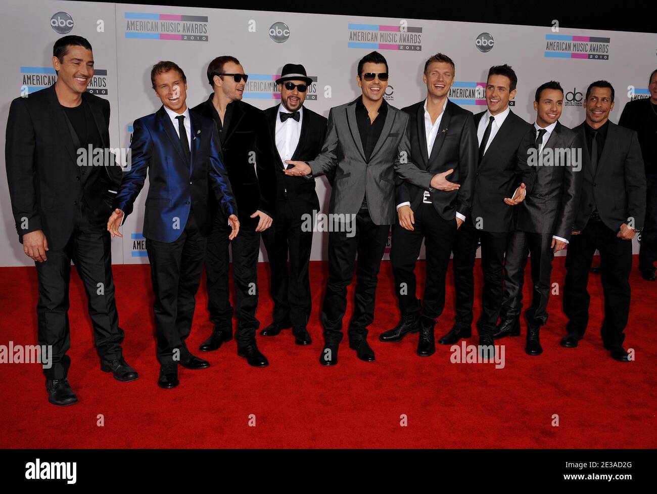Backstreet Boys and New Kids On The Block attend the 2010 American ...