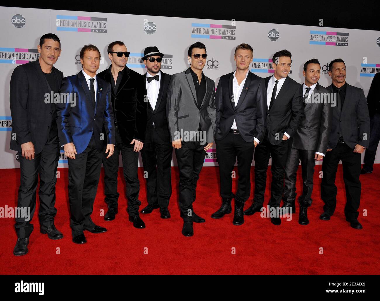 Backstreet Boys and New Kids On The Block attend the 2010 American ...