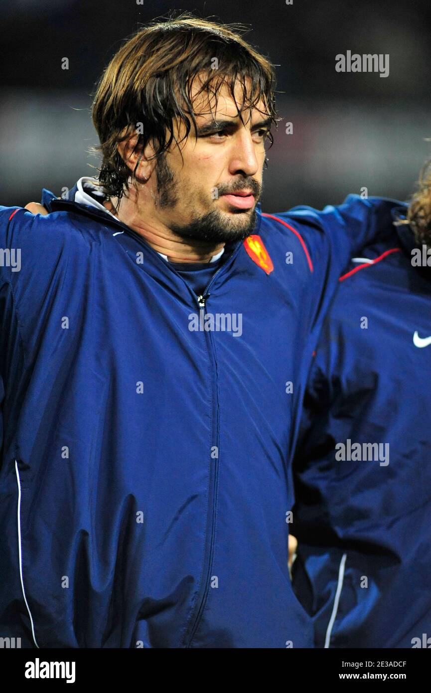France's Julien Pierre before the International Friendly Rugby match ...