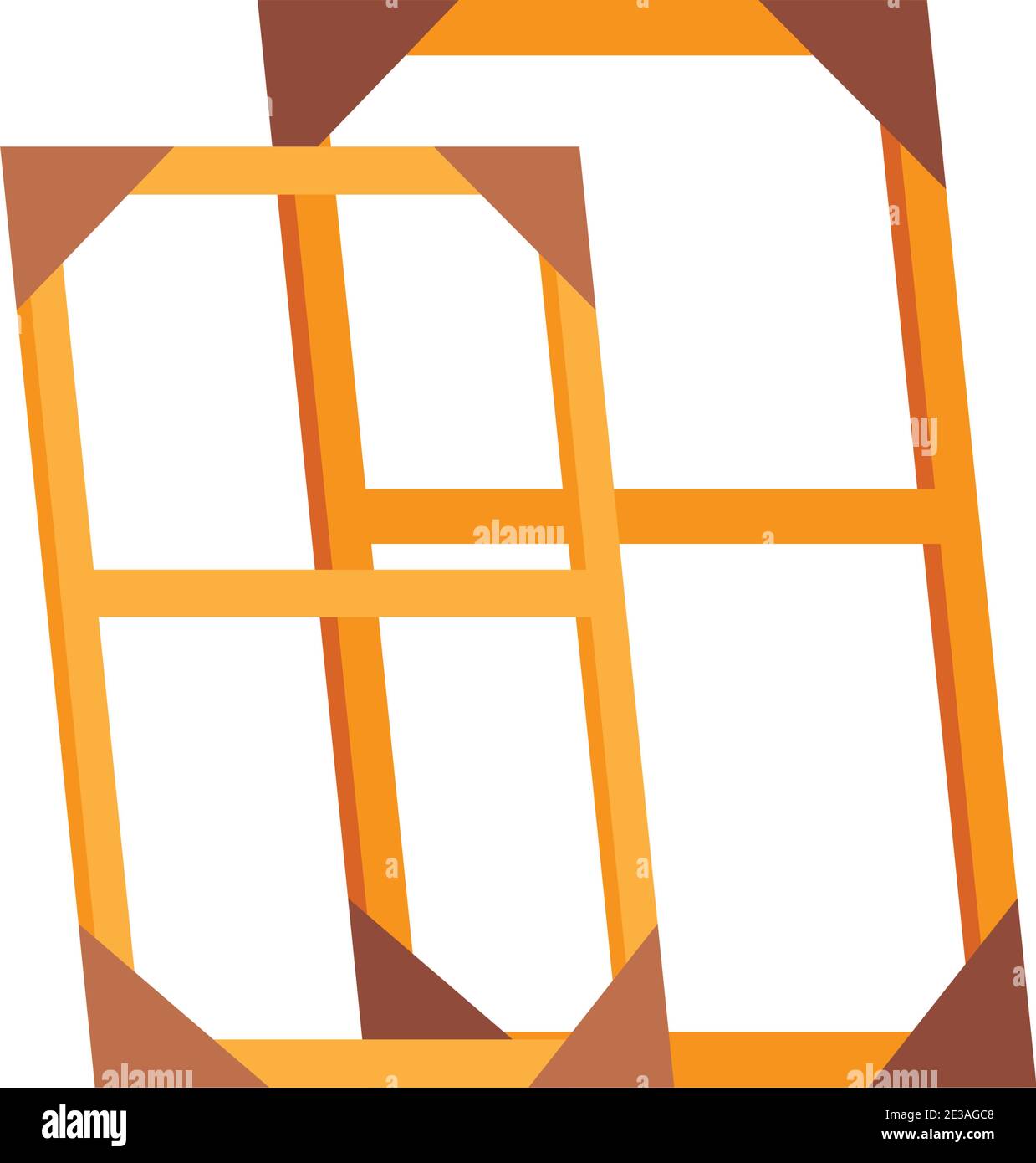 paint class art wood frames equipment design Stock Vector Image & Art ...