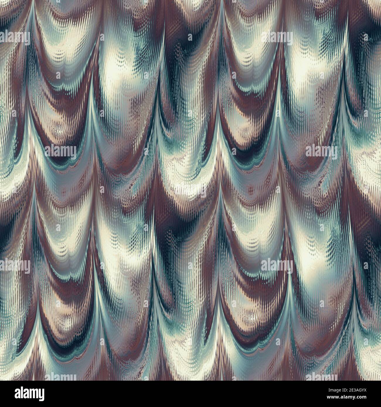 Artistic illustration of Mother of Pearl wavy pattern. Iridescent ...