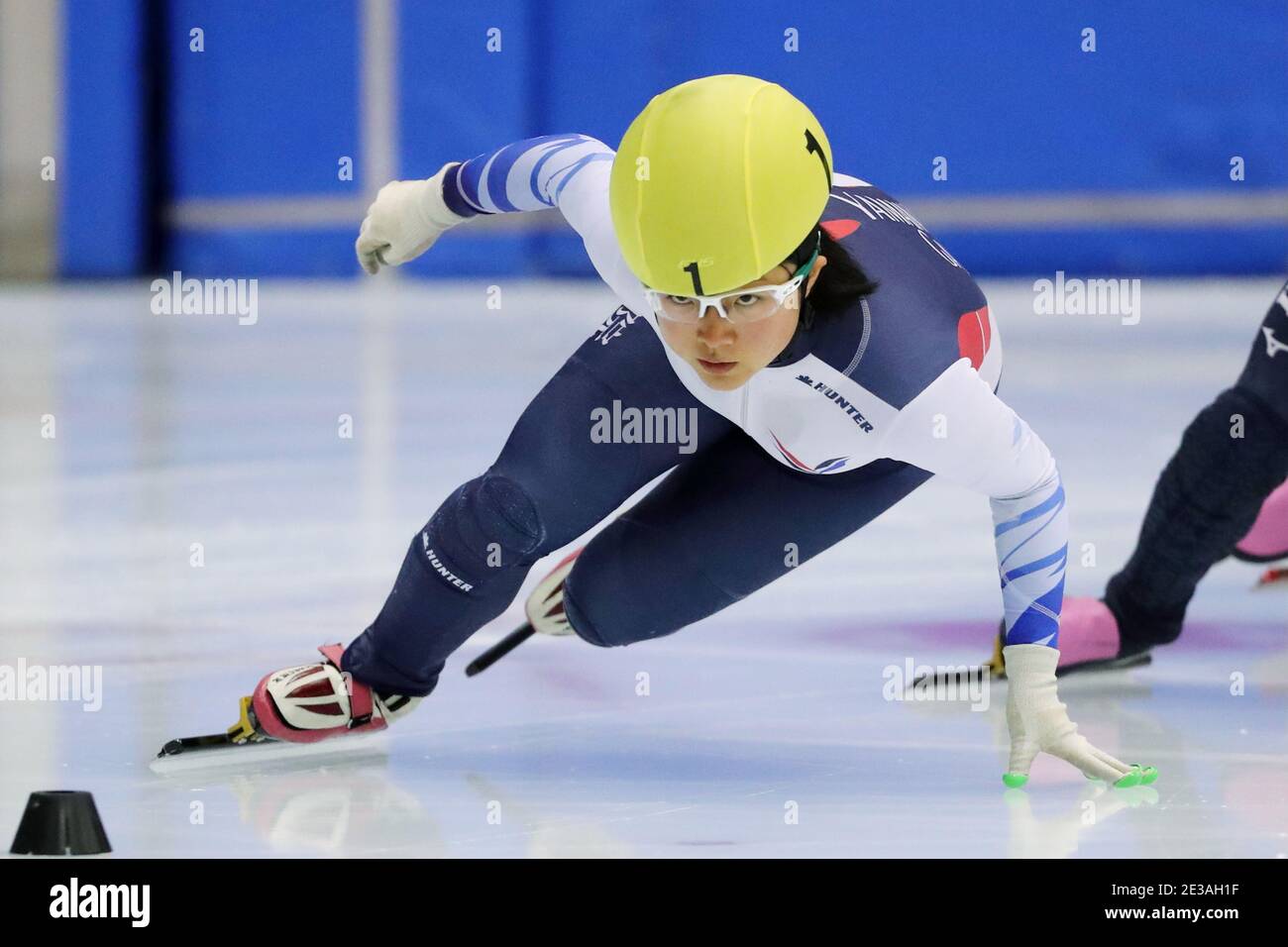 Nagano, Japan. 16th Jan, 2021. Rina Yamana Short Track Skating : The ...