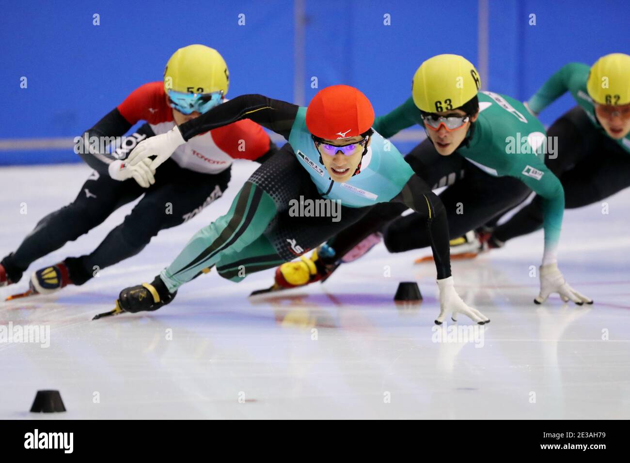 Nagano, Japan. 17th Jan, 2021. Keita Watanabe Short Track Skating : The ...