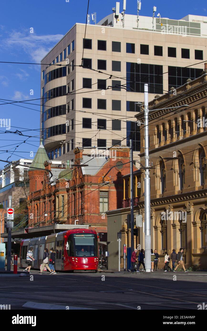 Tram light rail system hi-res stock photography and images - Alamy