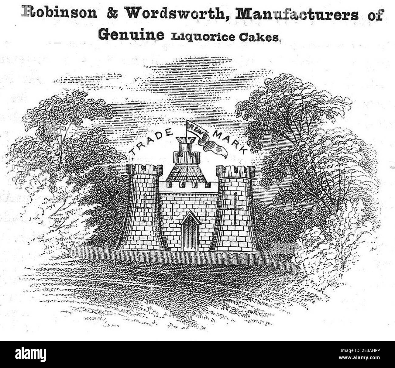 ROBINSON & WORDSWORTH, MANUFACTURERS OF GENUINE LIQUORICE CAKES ...