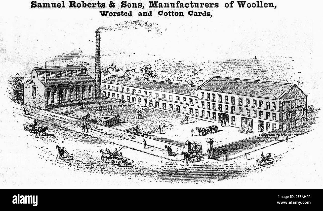 Old worsted mill Black and White Stock Photos & Images - Alamy