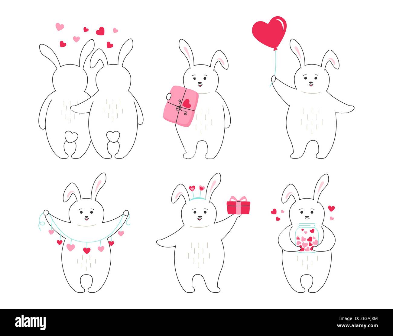 Romantic rabbits hi-res stock photography and images - Alamy