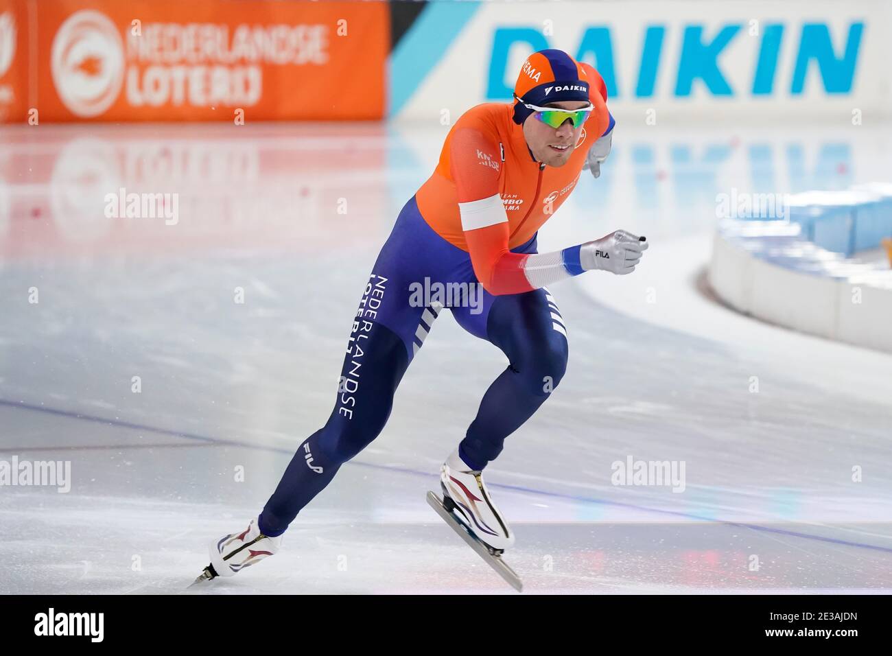 Patrick Roest second place on the first 500 meter during European ...