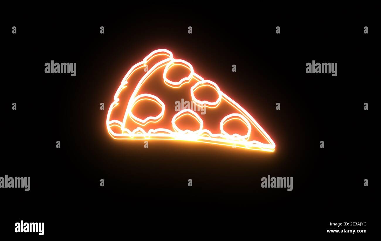 Illuminated pizza slice hi-res stock photography and images - Alamy