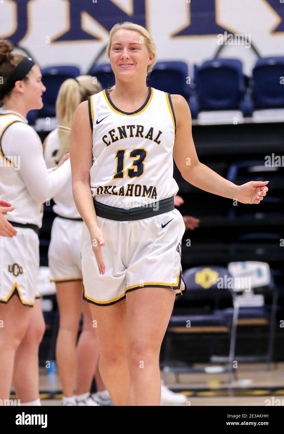 Edmond, OK, USA. 16th Jan, 2021. University of Central Oklahoma guard ...