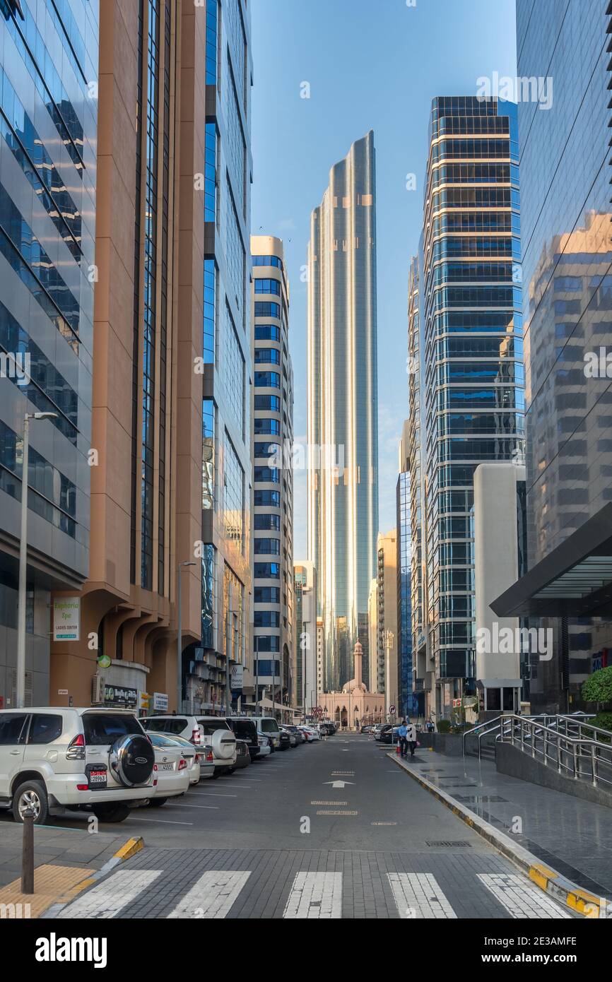 Modern city architecture abu hi-res stock photography and images - Alamy