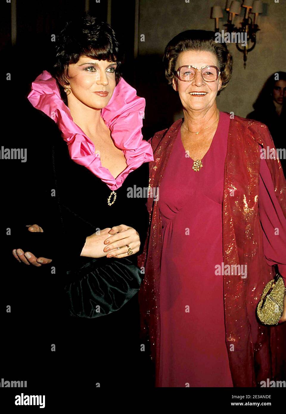 E8130 ANN MARGRET AND MOTHER Credit: Ralph Dominguez/MediaPunch Stock ...