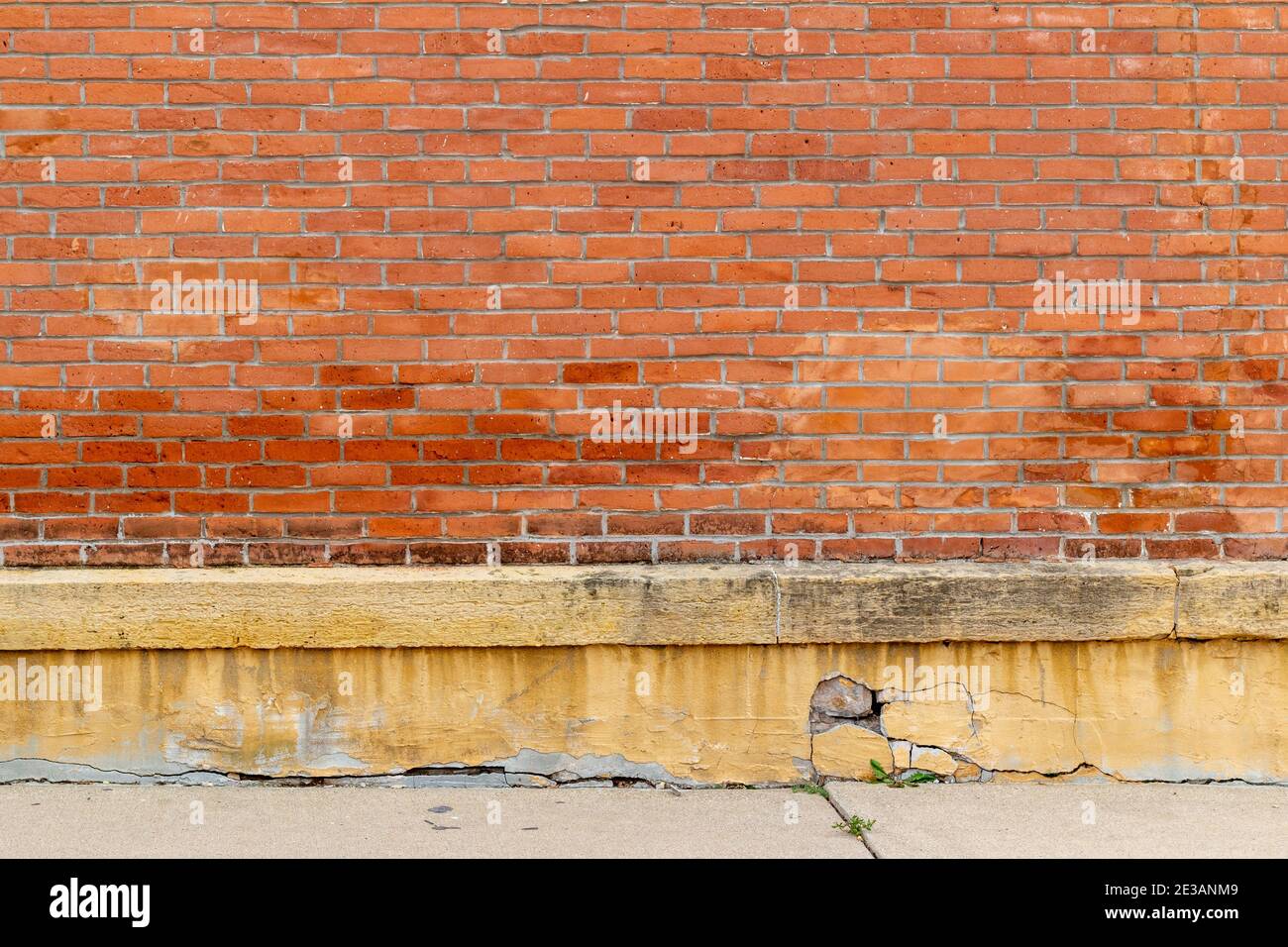 Full frame abstract texture background of an old shabby chic red clay ...