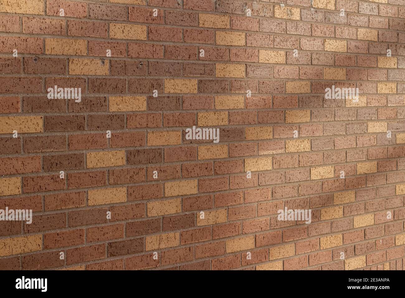 Full frame abstract background of an attractive modern brick wall with ...