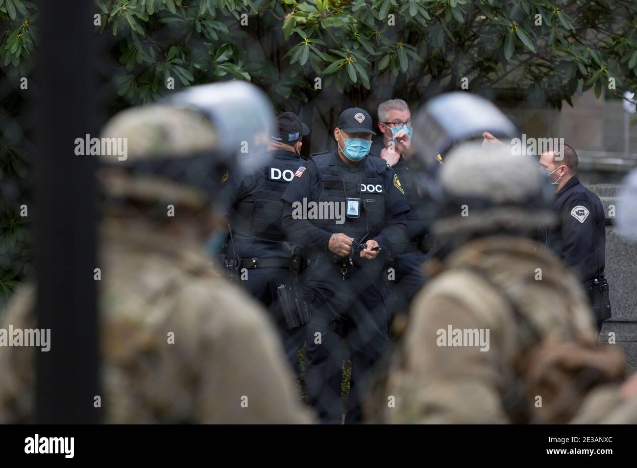 2021 inauguration police hi-res stock photography and images - Alamy
