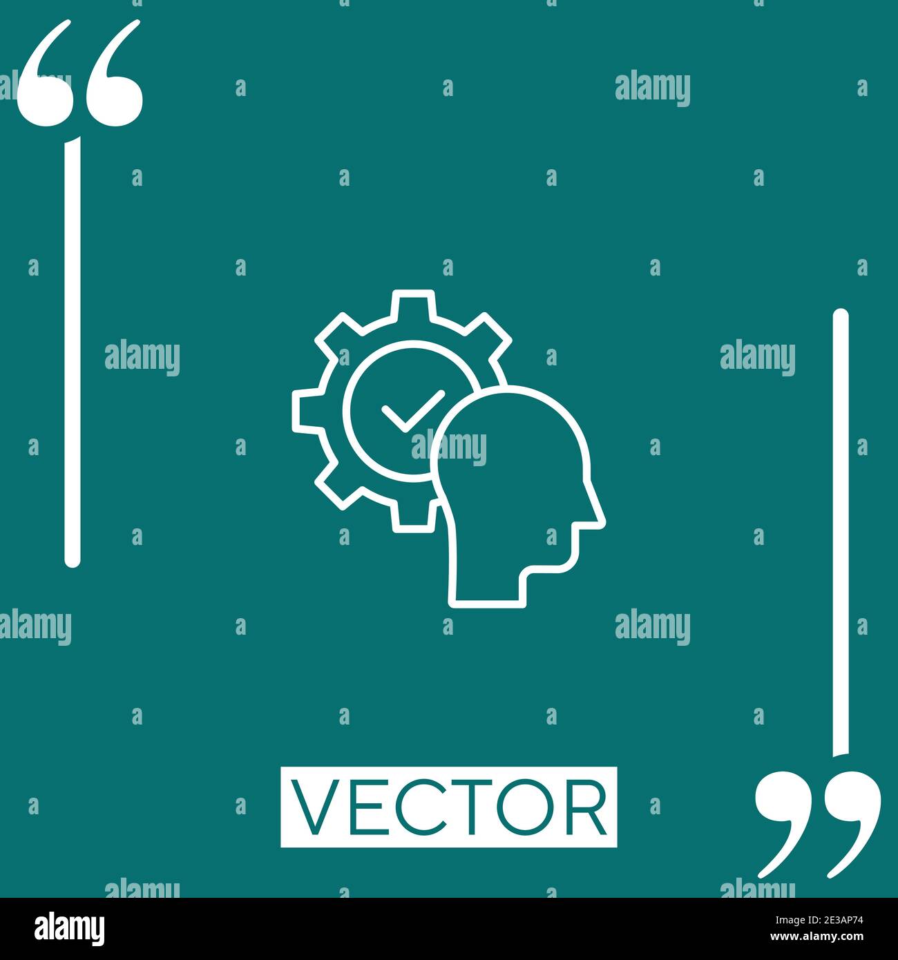 capability vector icon Linear icon. Editable stroke line Stock Vector ...