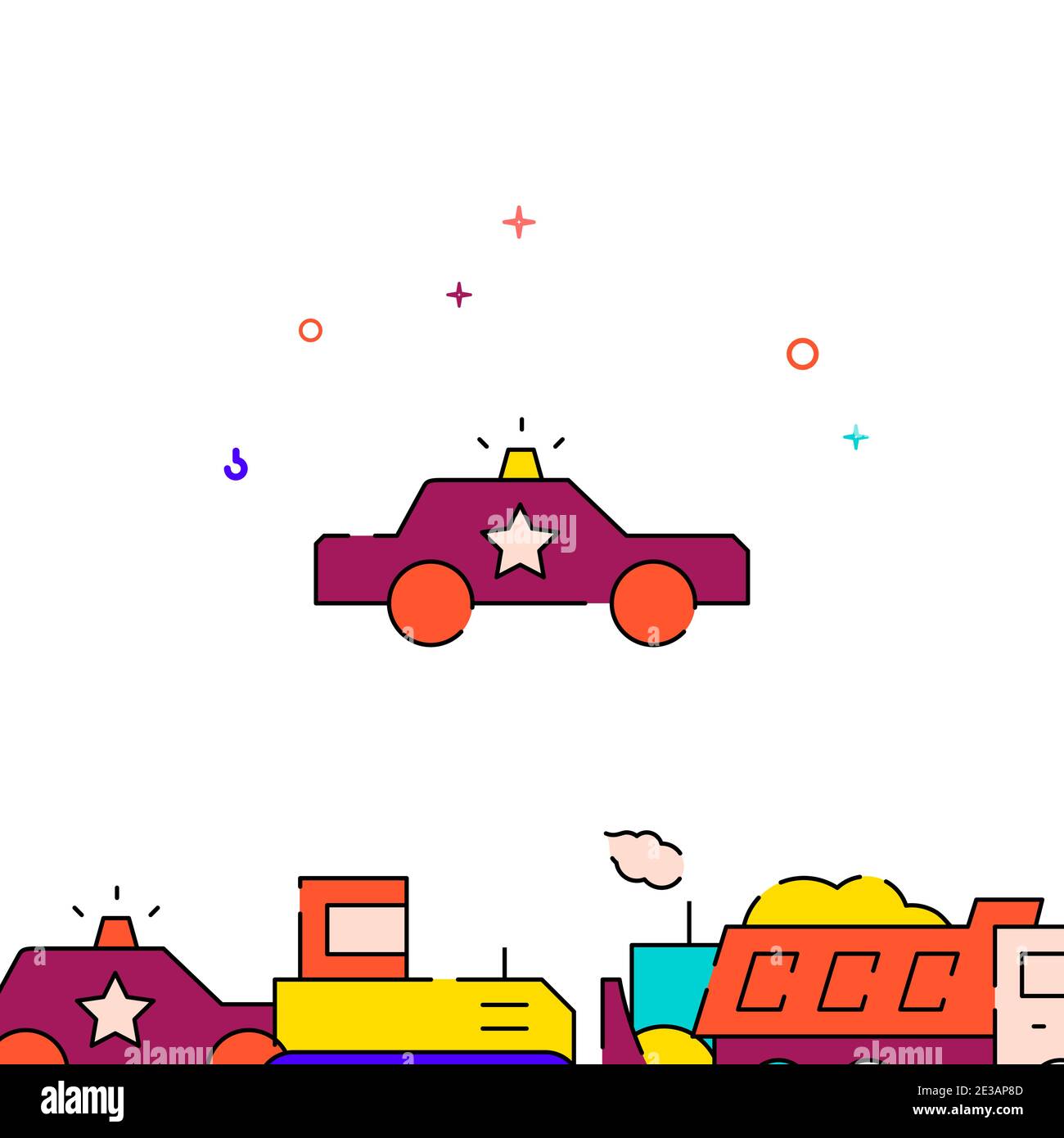 Patrol the border Stock Vector Images - Alamy