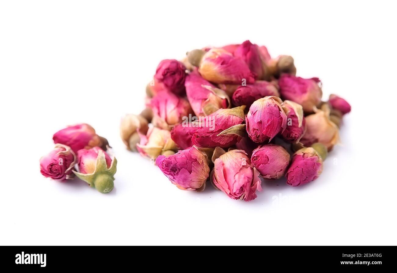 Dried rose isolated on white backgrounds Stock Photo - Alamy