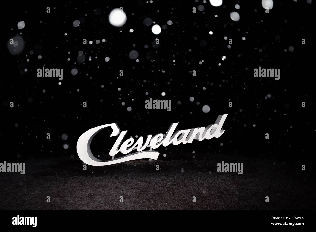 Cleveland playhouse square sign hi-res stock photography and images - Alamy