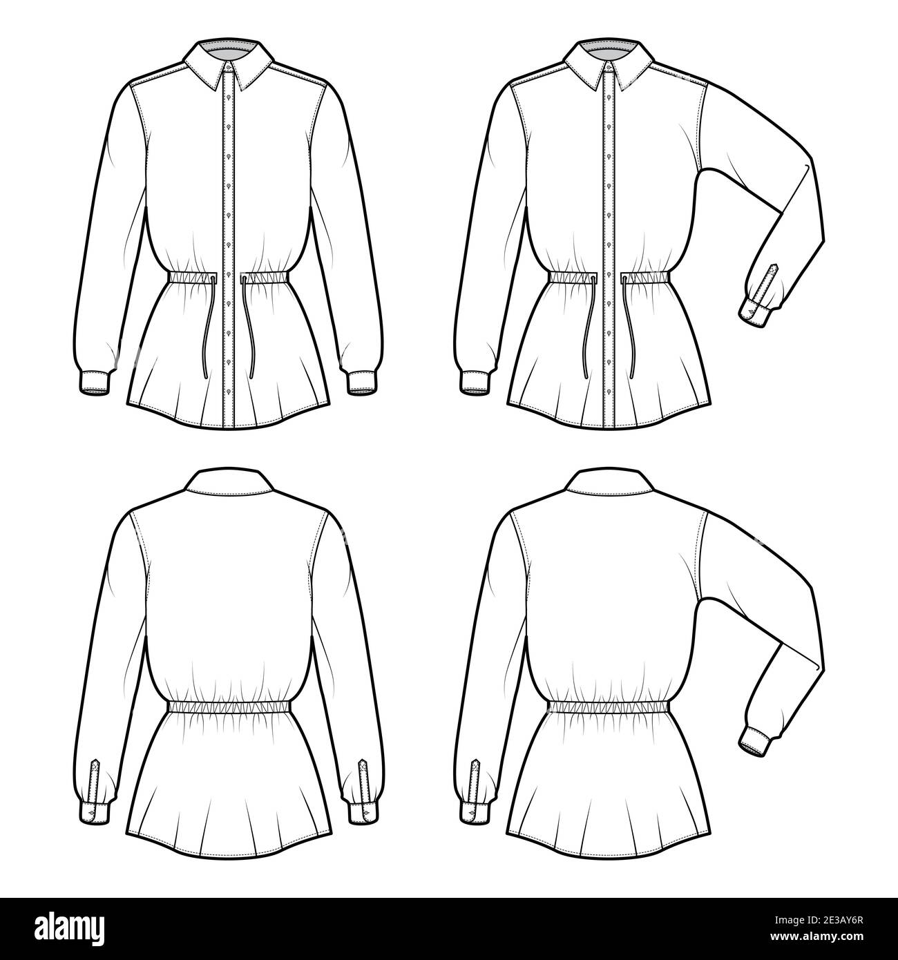 Drawstring sleeves hi-res stock photography and images - Alamy