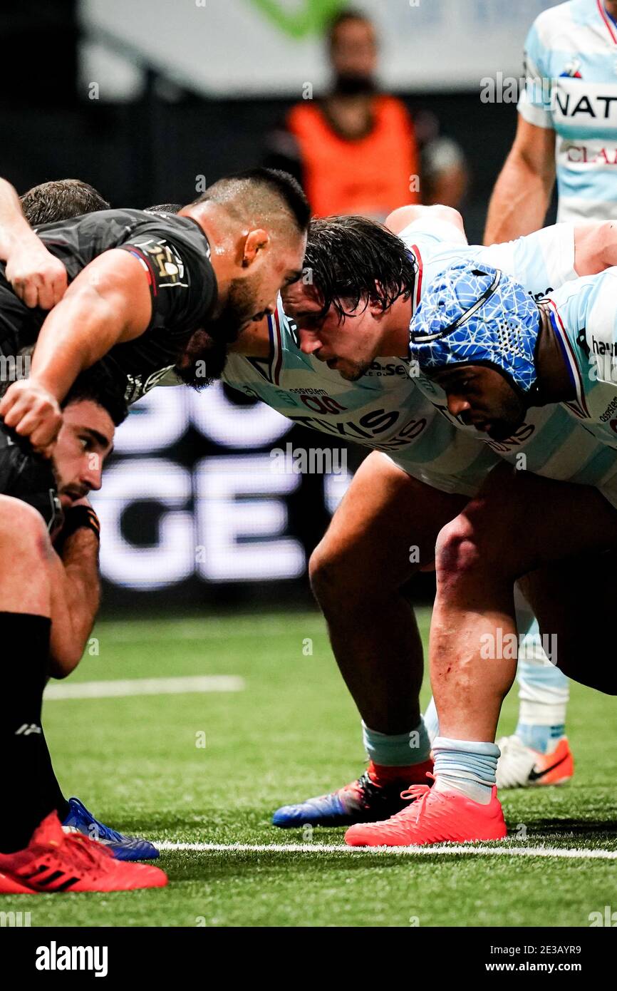 Camille Chat (R92) during the rugby TOP 14 match between Racing 92 (R92 ...