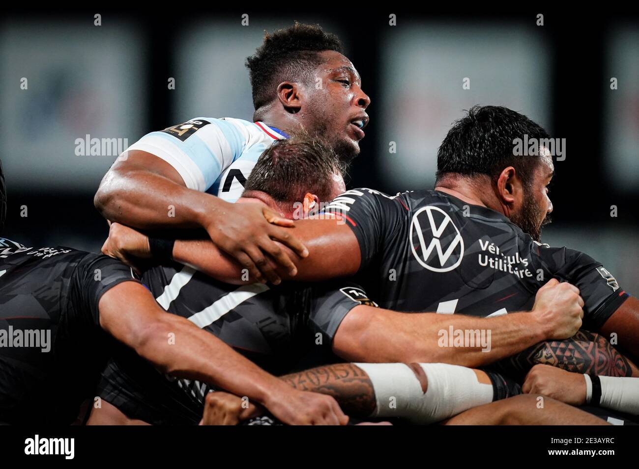 Georges Henri Colombe (R92) during the rugby TOP 14 match between ...