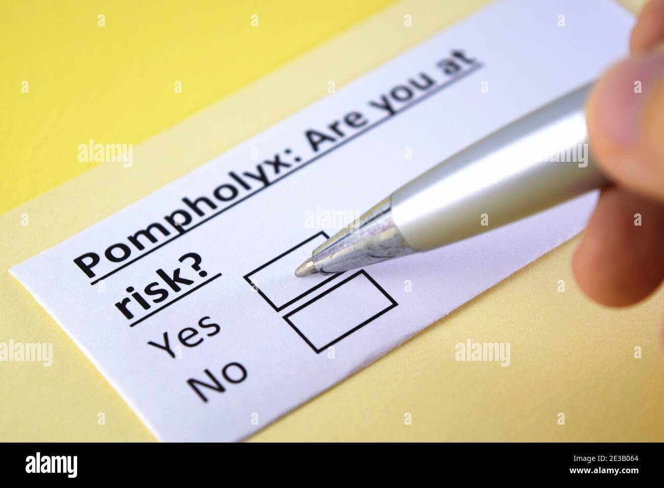 Pompholyx hi-res stock photography and images - Alamy