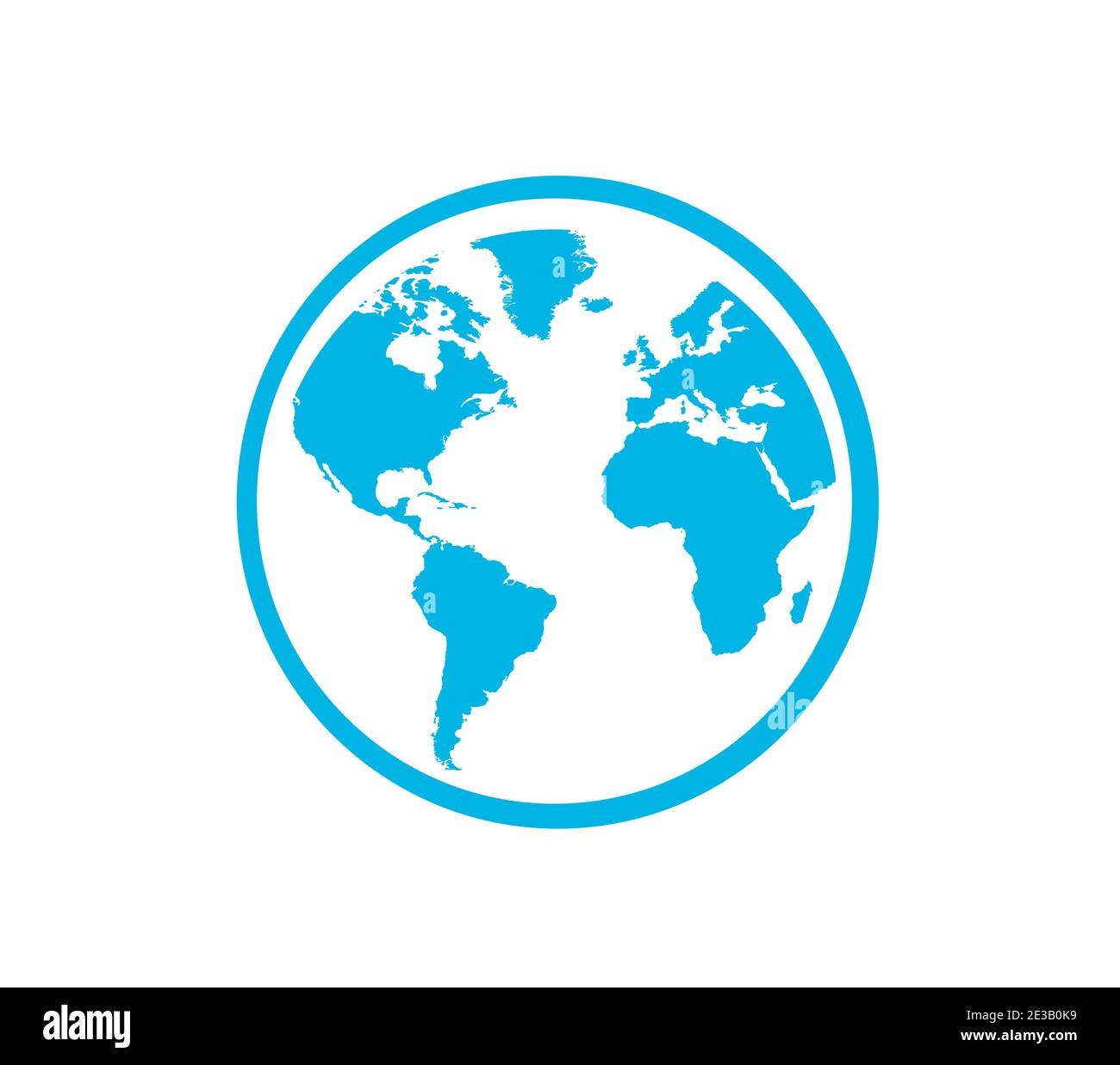 world globe vector illustration Stock Vector Image & Art - Alamy