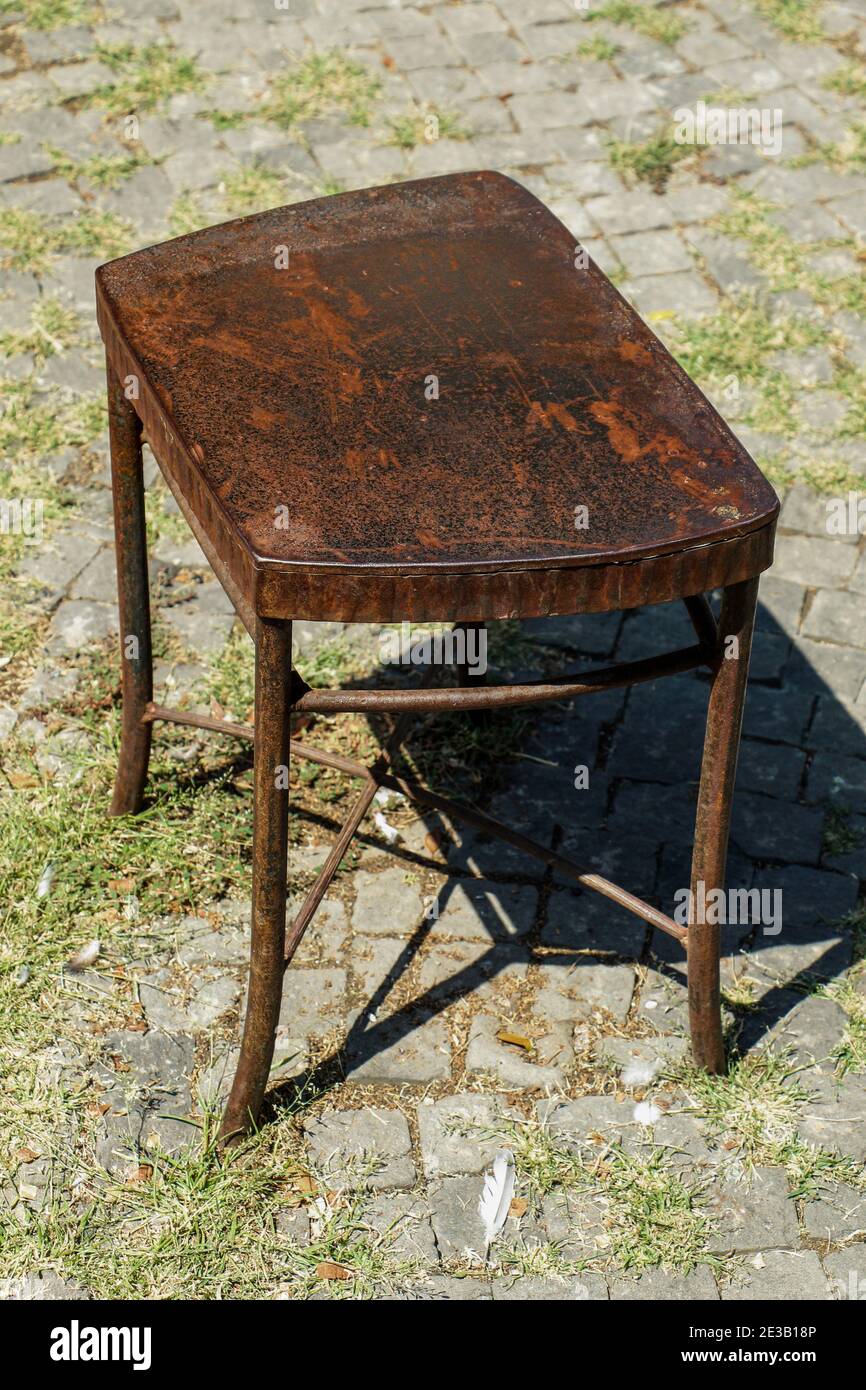 Antique outdoor table hi-res stock photography and images - Alamy