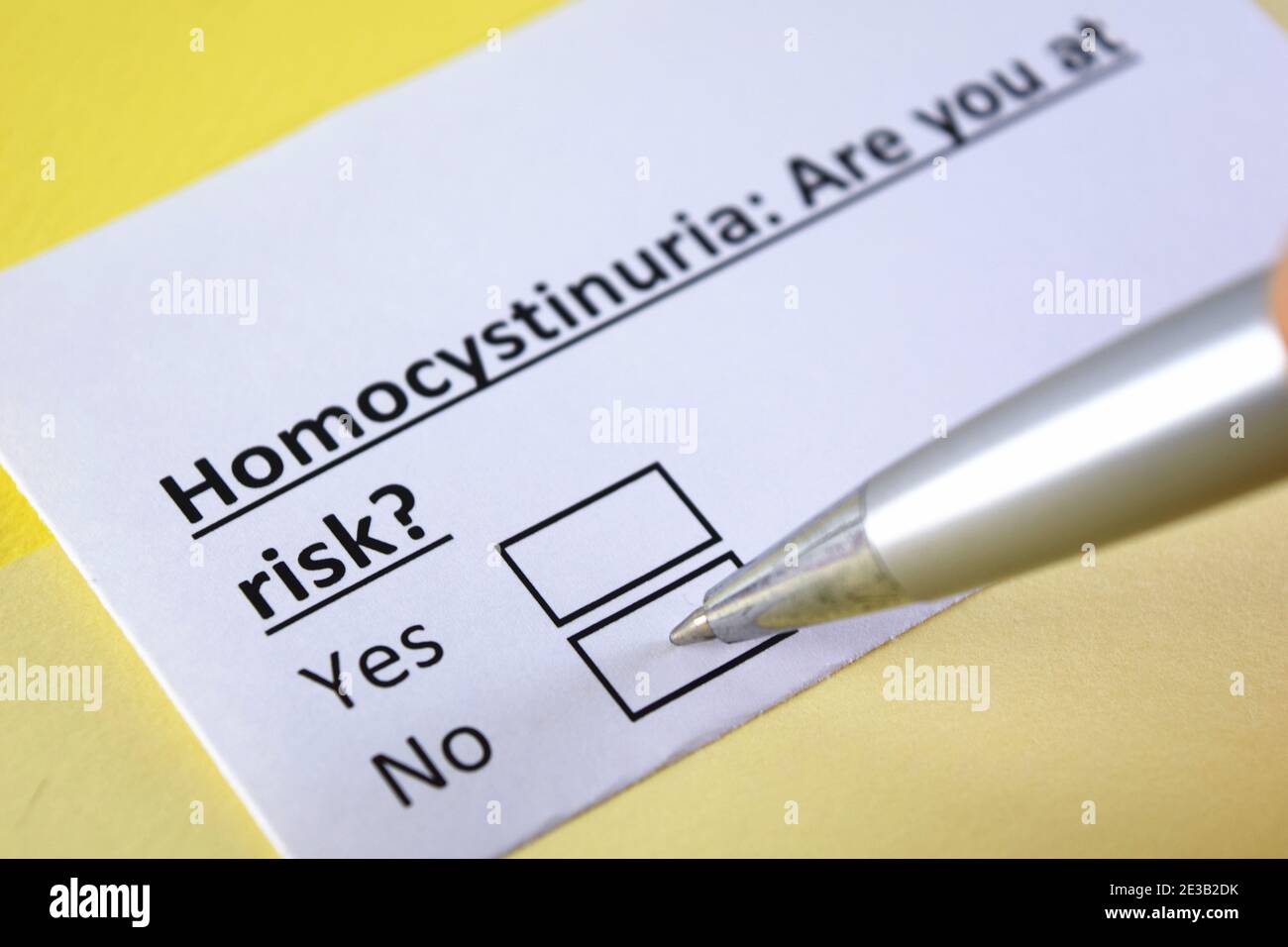 Homocystinuria hi-res stock photography and images - Alamy