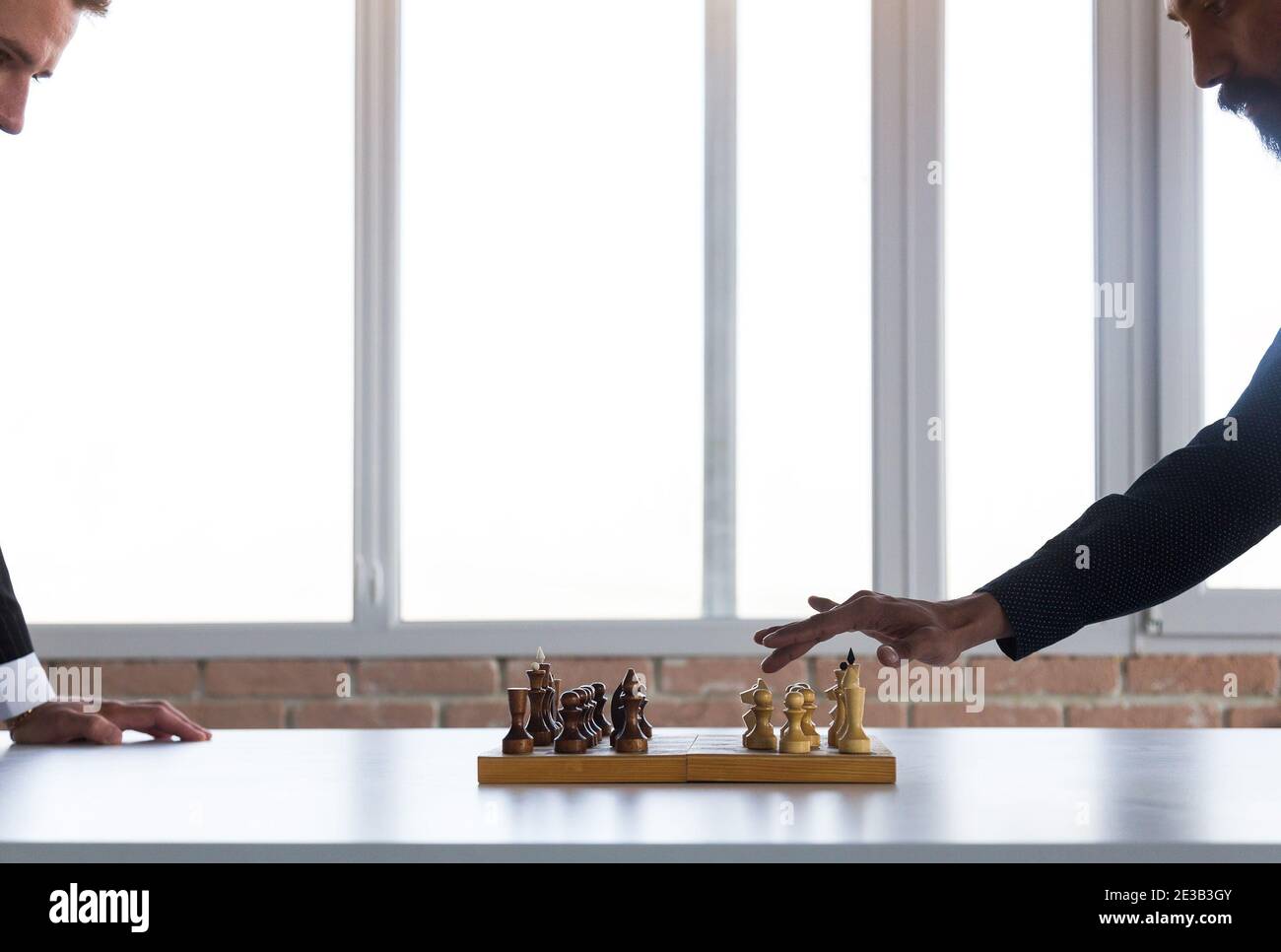 Rivalry business people indoors hi-res stock photography and images - Alamy