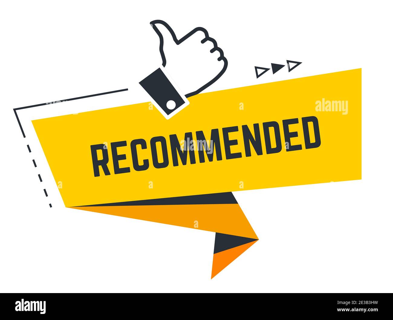 High recommendation icon Stock Vector Images - Alamy