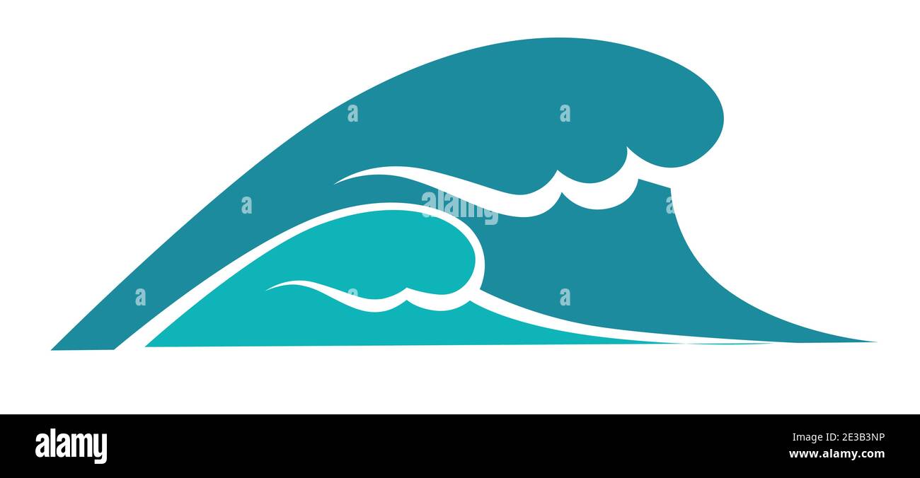 Seascape surface wave Cut Out Stock Images & Pictures - Alamy