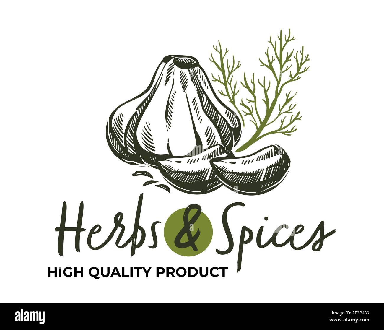 Shop with spices Stock Vector Images - Alamy