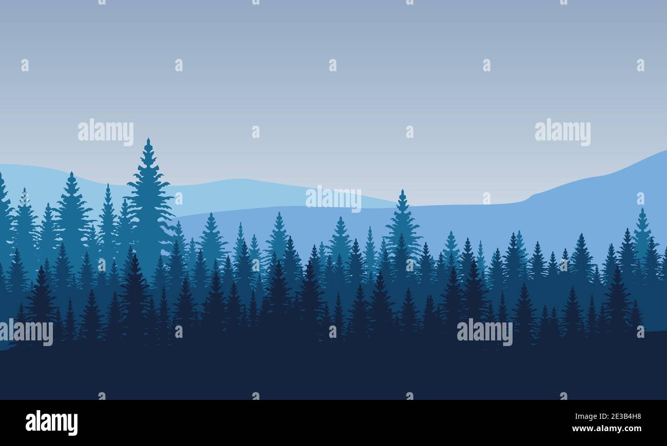 Soothing landscape Stock Vector Images - Alamy