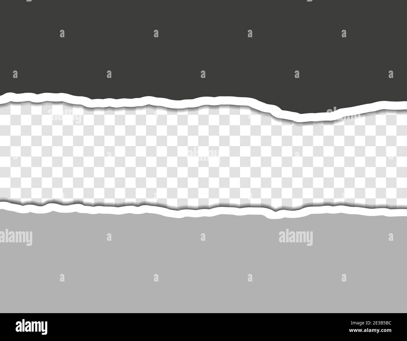 Ripped paper. Torn, ripped pieces. Vector illustration Stock Vector ...
