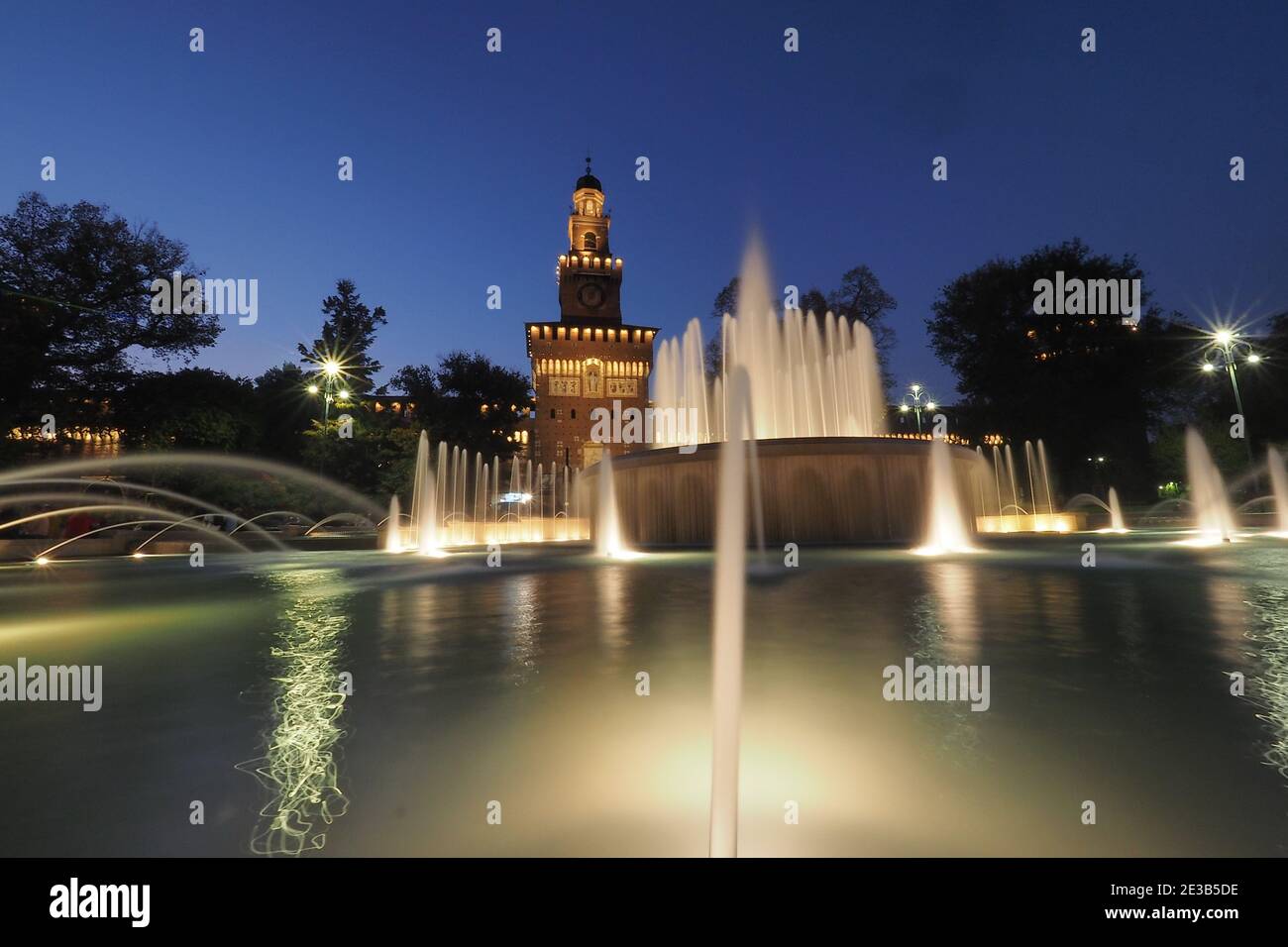 Milan Clock Tower Palace High Resolution Stock Photography and Images ...