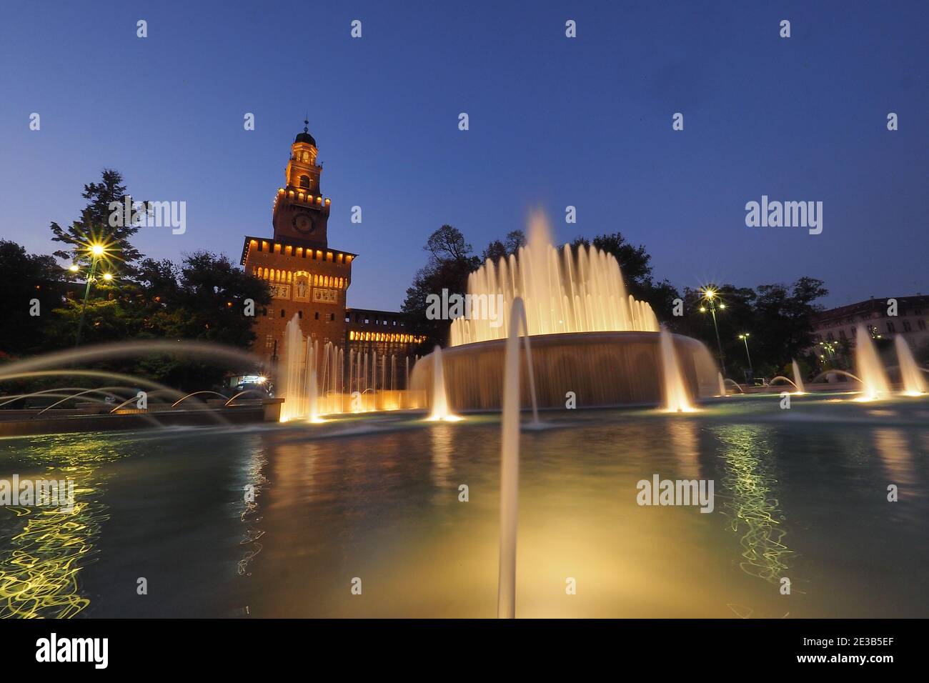 Milan Clock Tower Palace High Resolution Stock Photography and Images ...